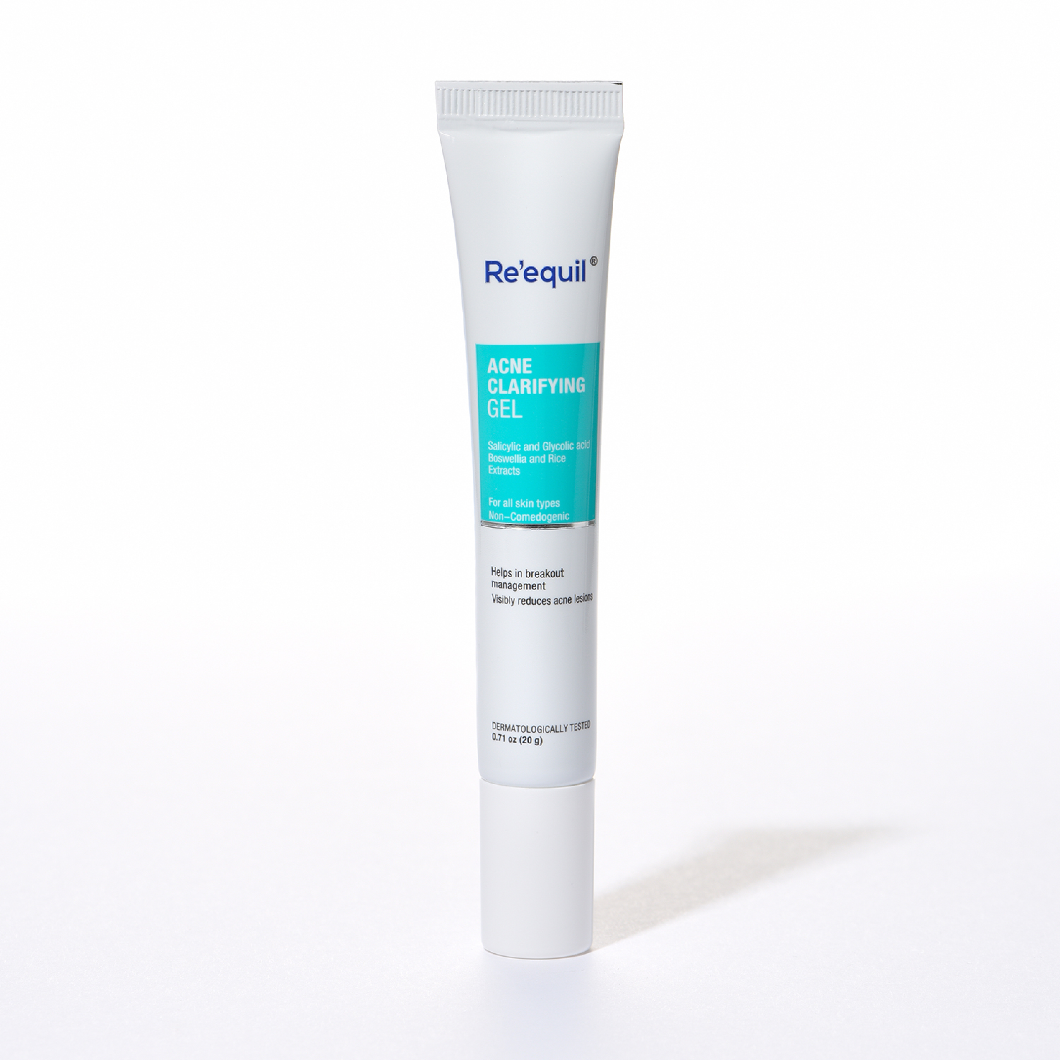 Acne Clarifying AHA BHA Gel For Active Acne Treatment - Re'equil ...